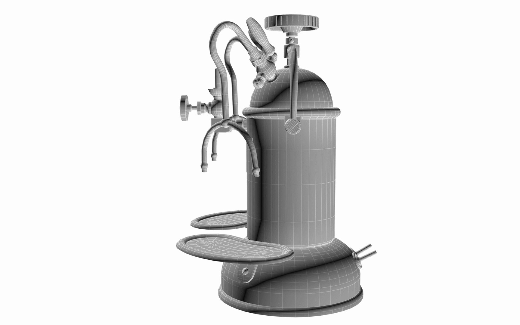 Eterna Pavia Espresso Machine 3D Model - TurboSquid 1724176