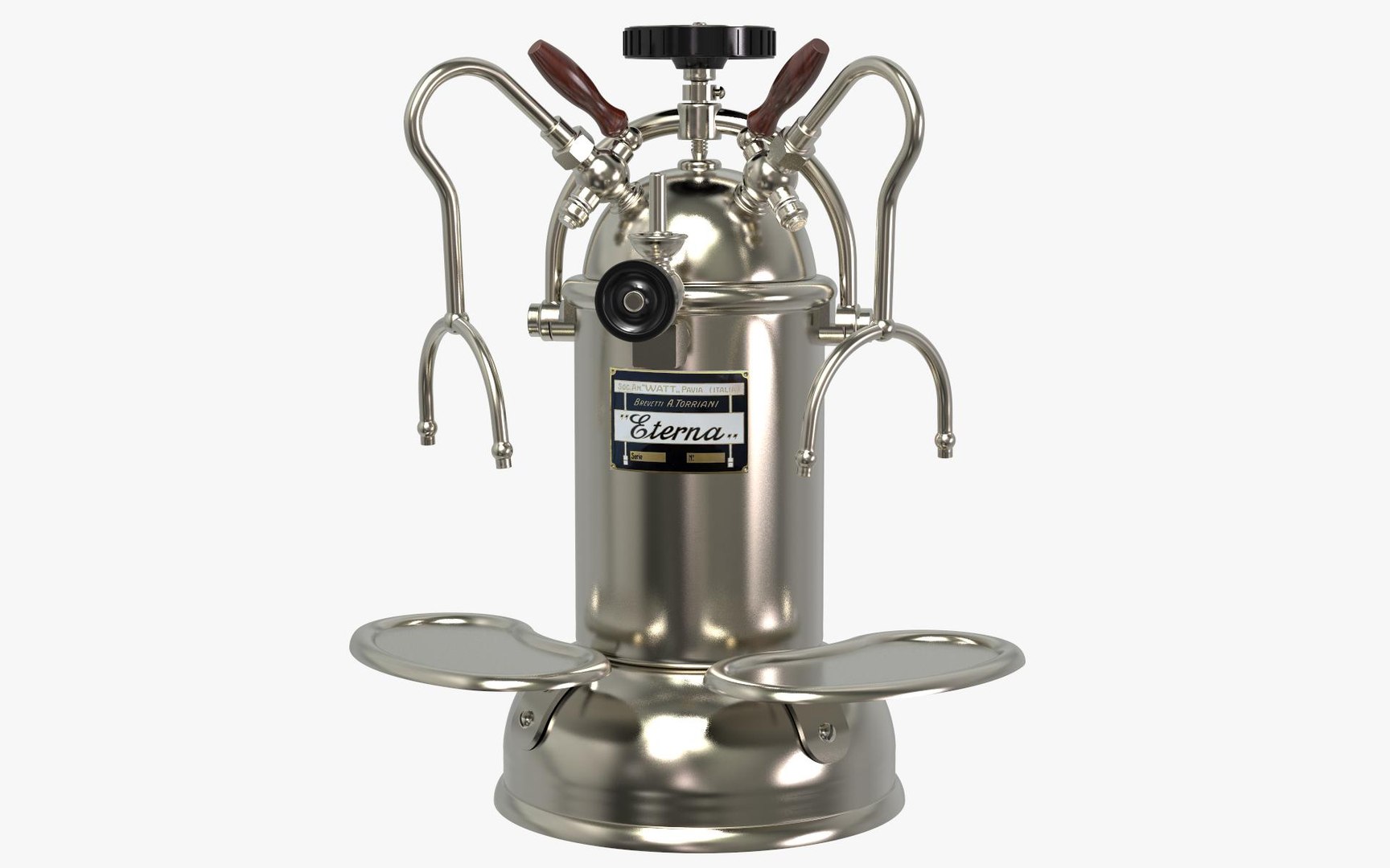 Eterna Pavia Espresso Machine 3D Model - TurboSquid 1724176