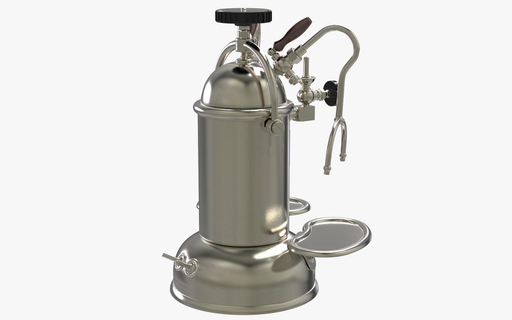 Eterna Pavia Espresso Machine 3D Model - TurboSquid 1724176