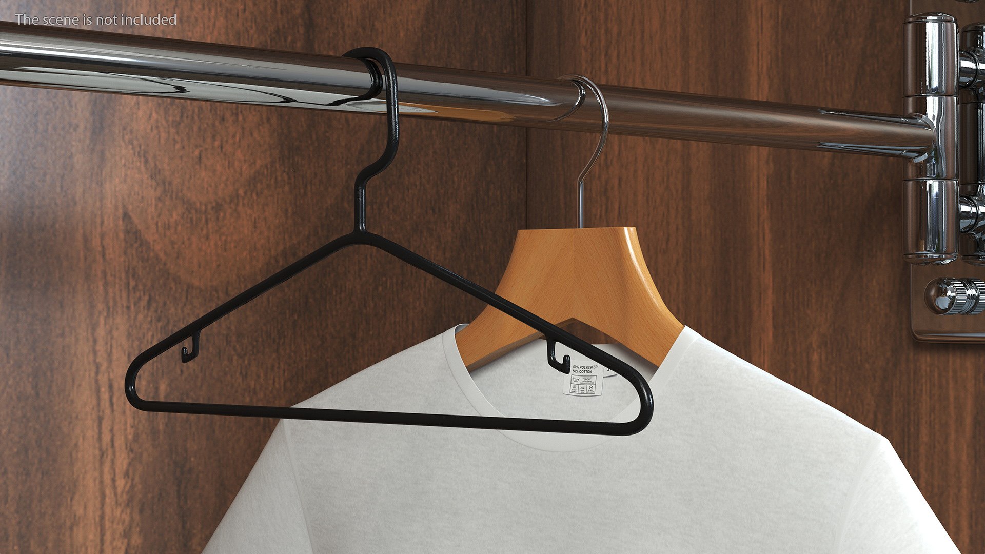 3D Black Plastic Tubular Hanger Model - TurboSquid 2134619