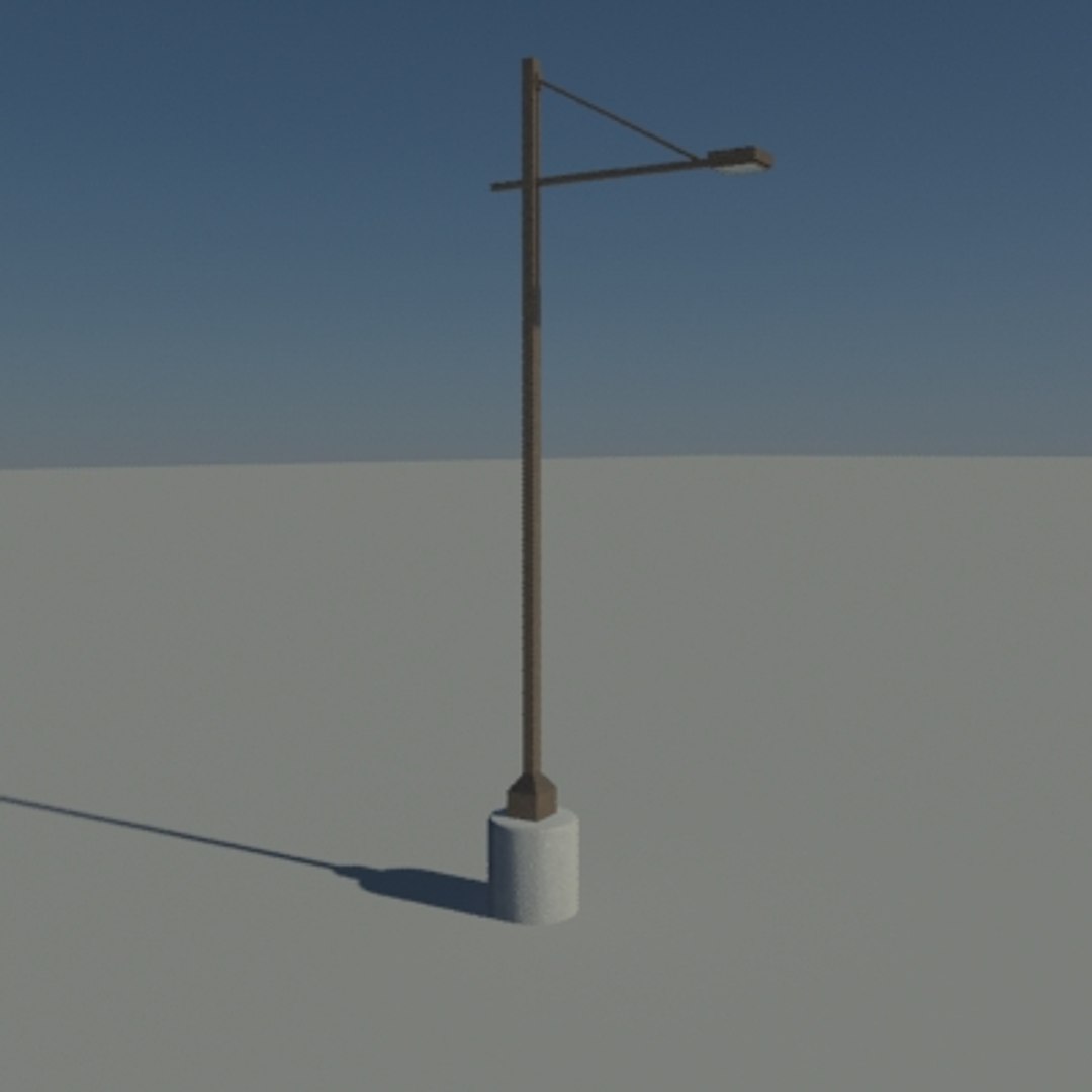 3d Light Pole