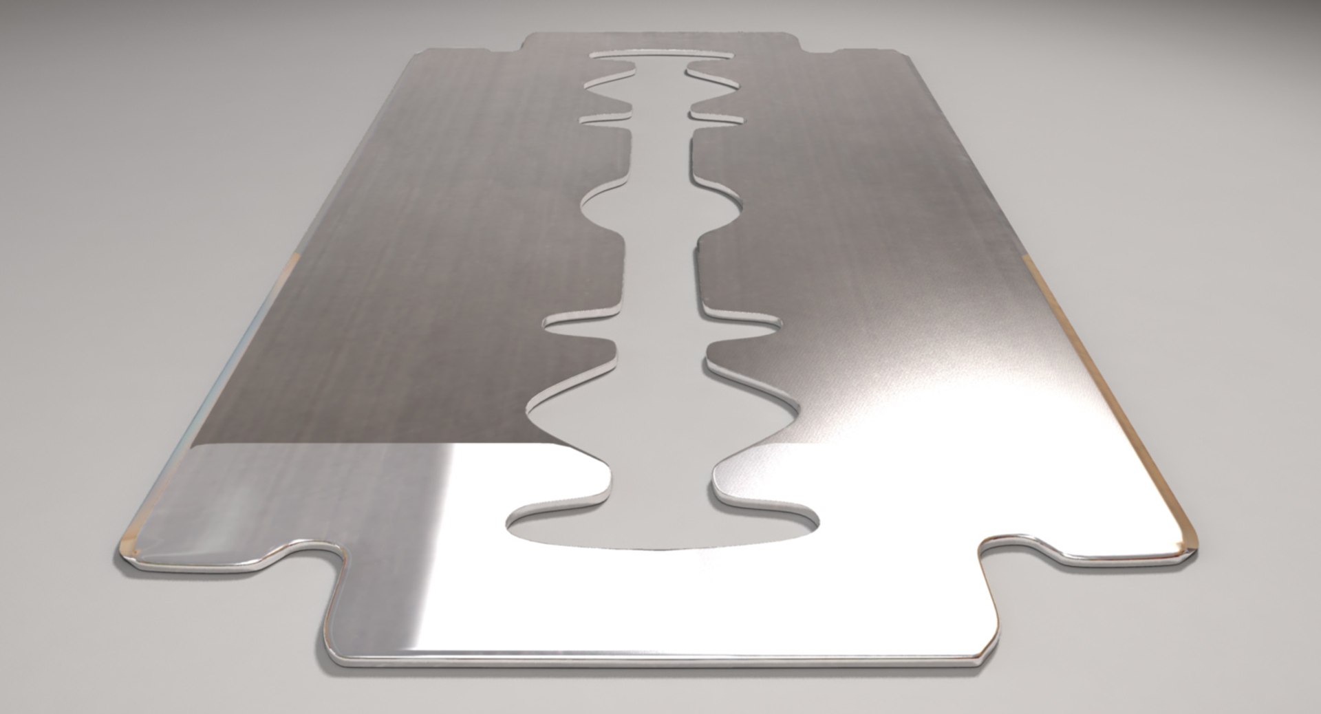 3d model razor blade