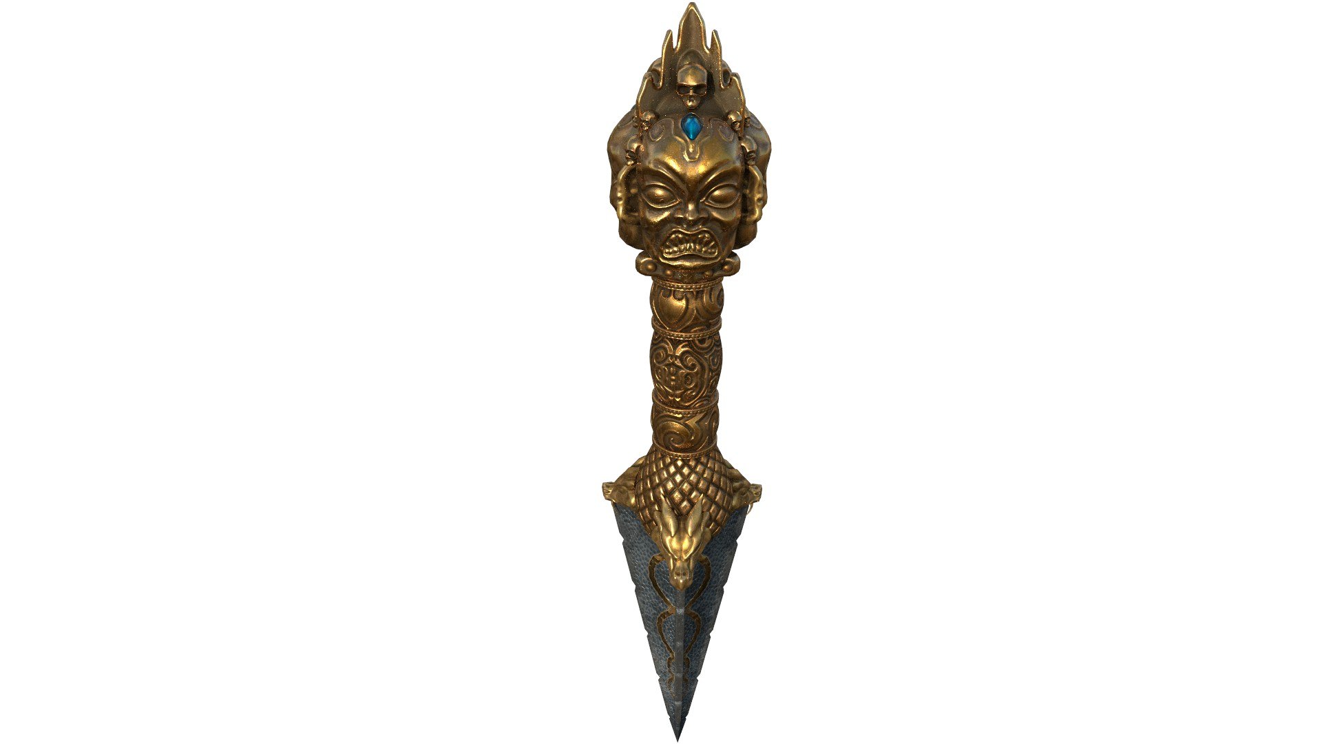Ceremonial Dagger 3D Model - TurboSquid 2018702