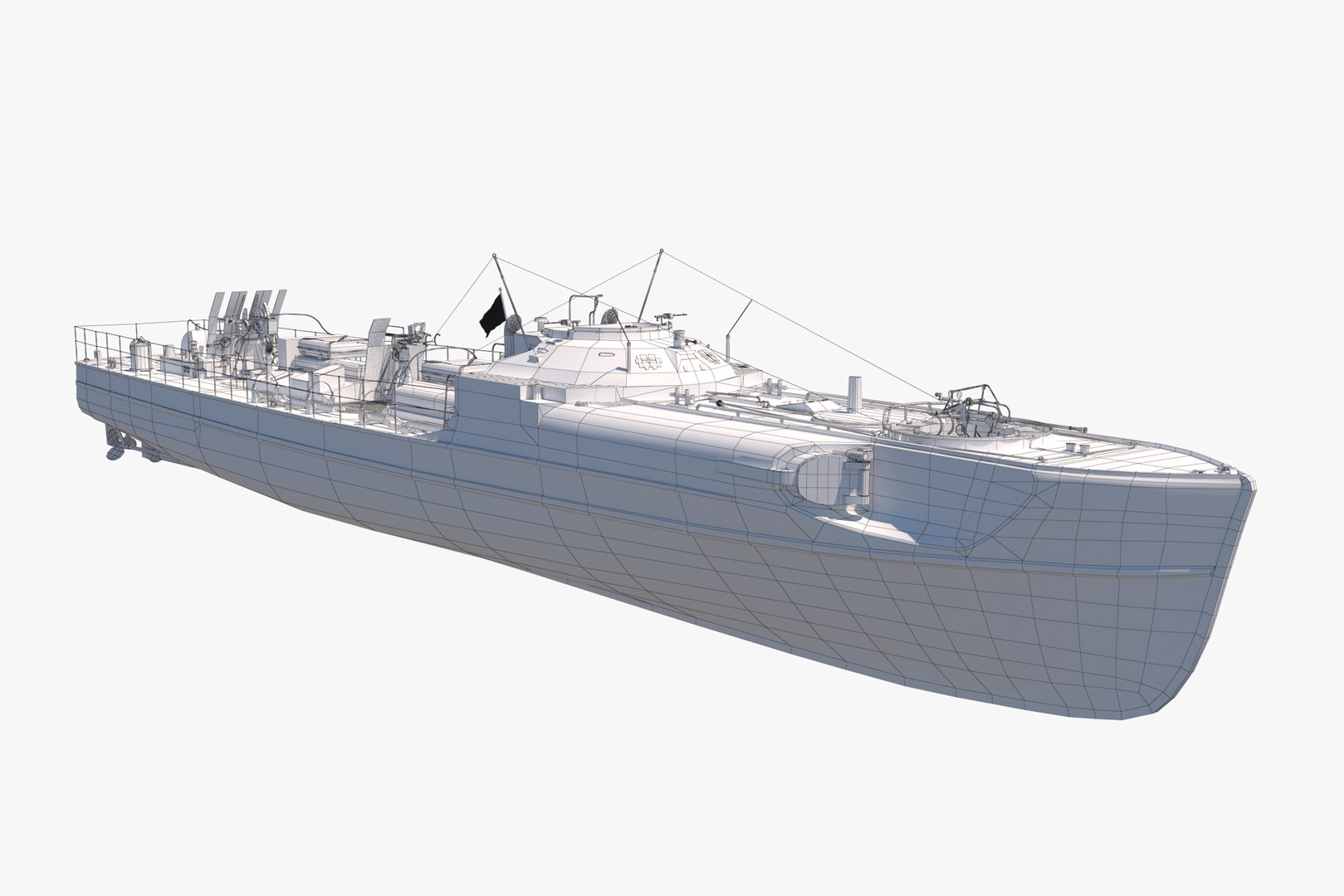 3D Schnellboot S-100 - TurboSquid 1339139