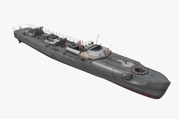 3D schnellboot s-100 - TurboSquid 1339139