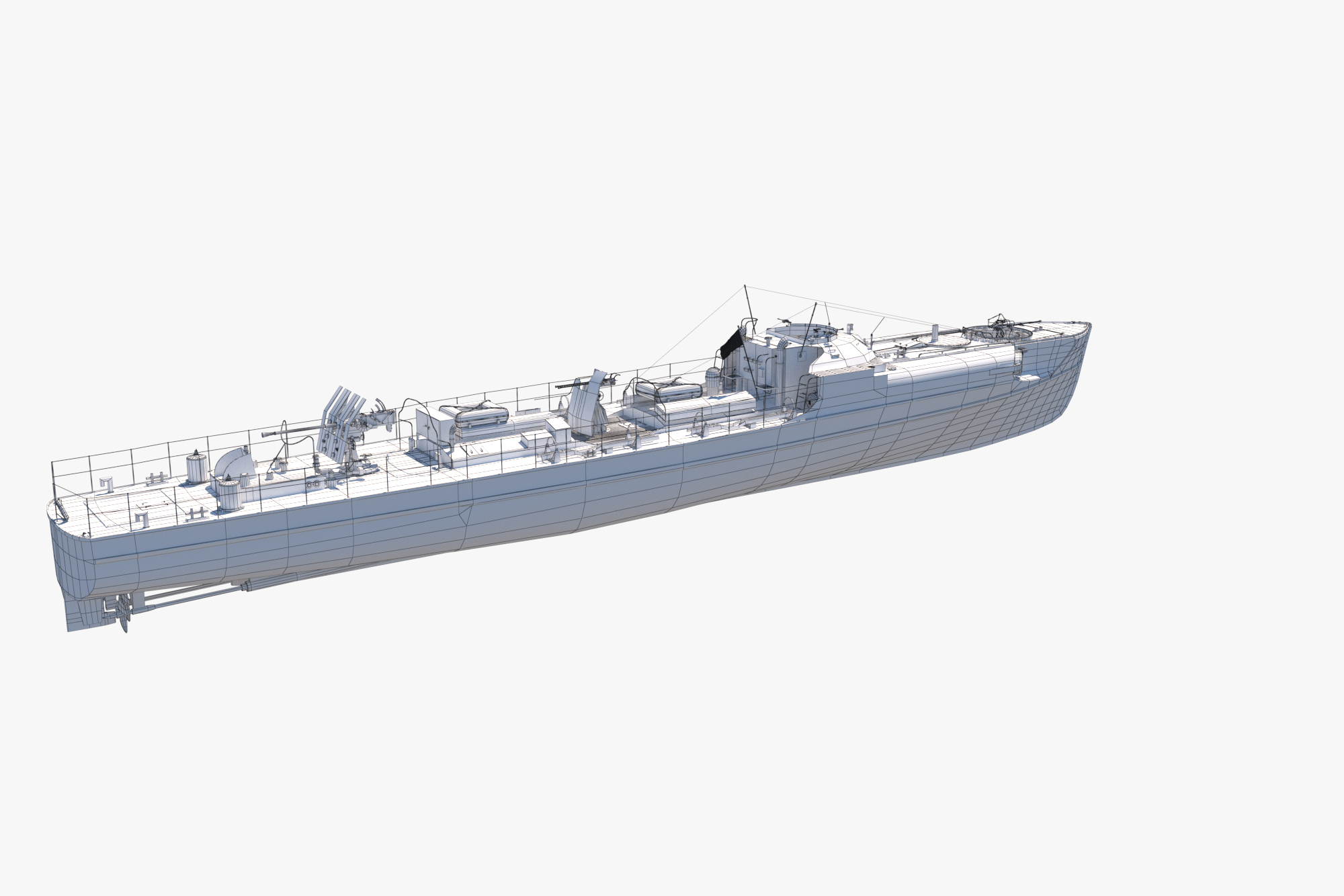 3D schnellboot s-100 - TurboSquid 1339139