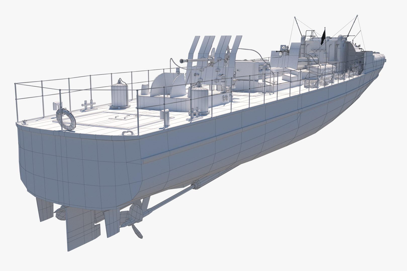 3D Schnellboot S-100 - TurboSquid 1339139