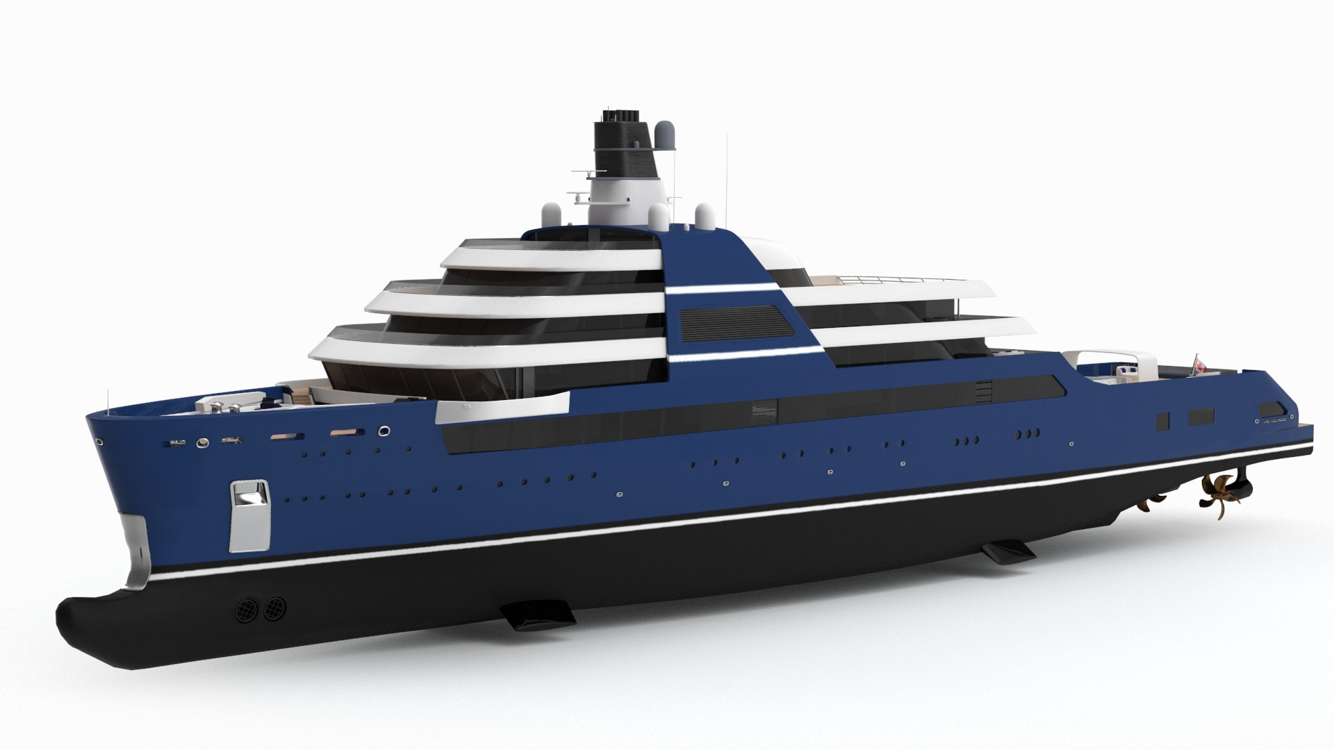 3D Artemis Superyacht Model - TurboSquid 2216484