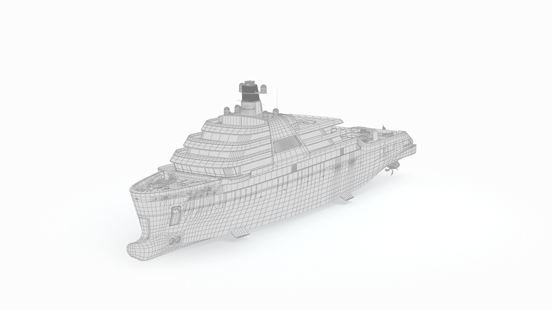 3D Artemis Superyacht Model - TurboSquid 2216484
