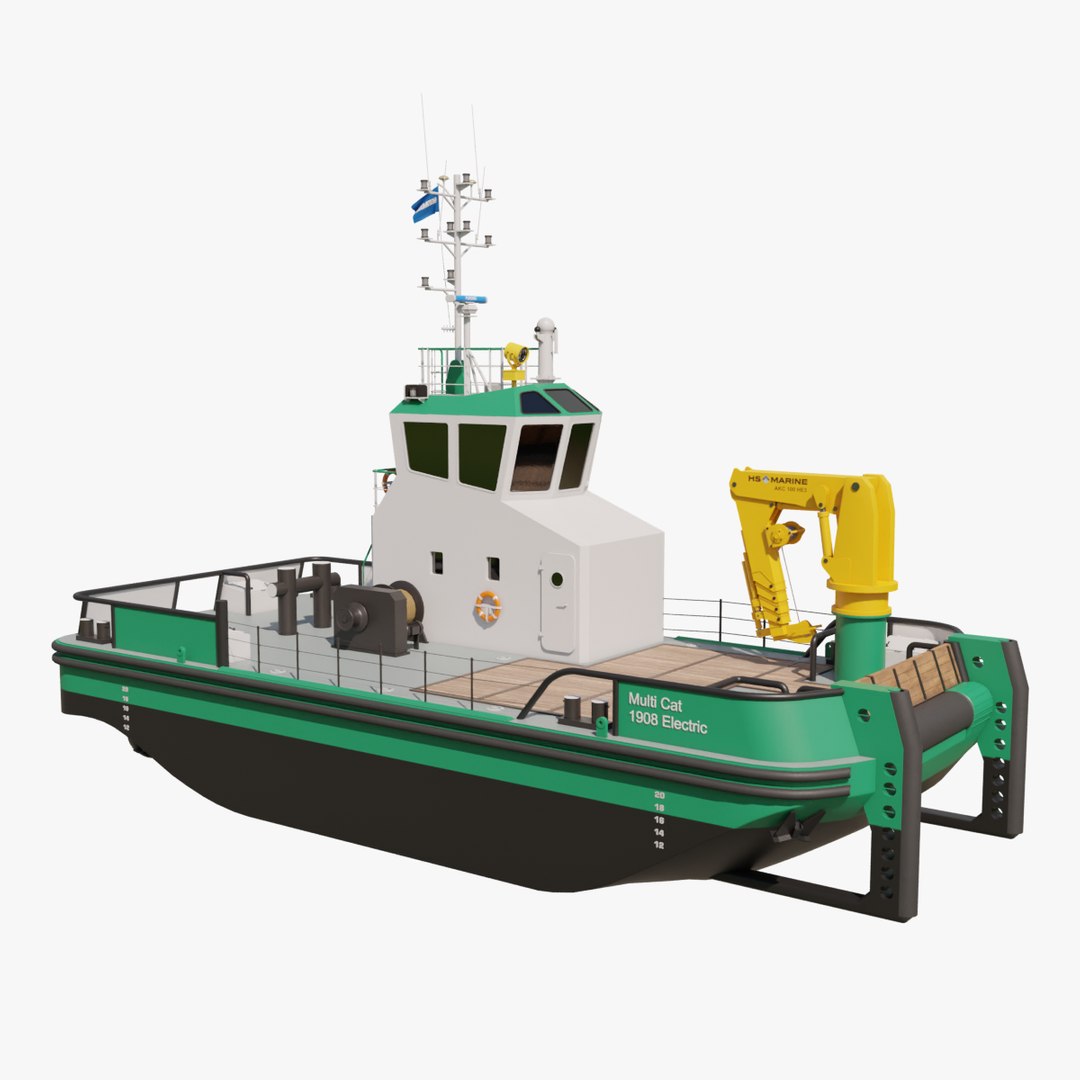 Multi Cat 1908 Electric Model - TurboSquid 2136084