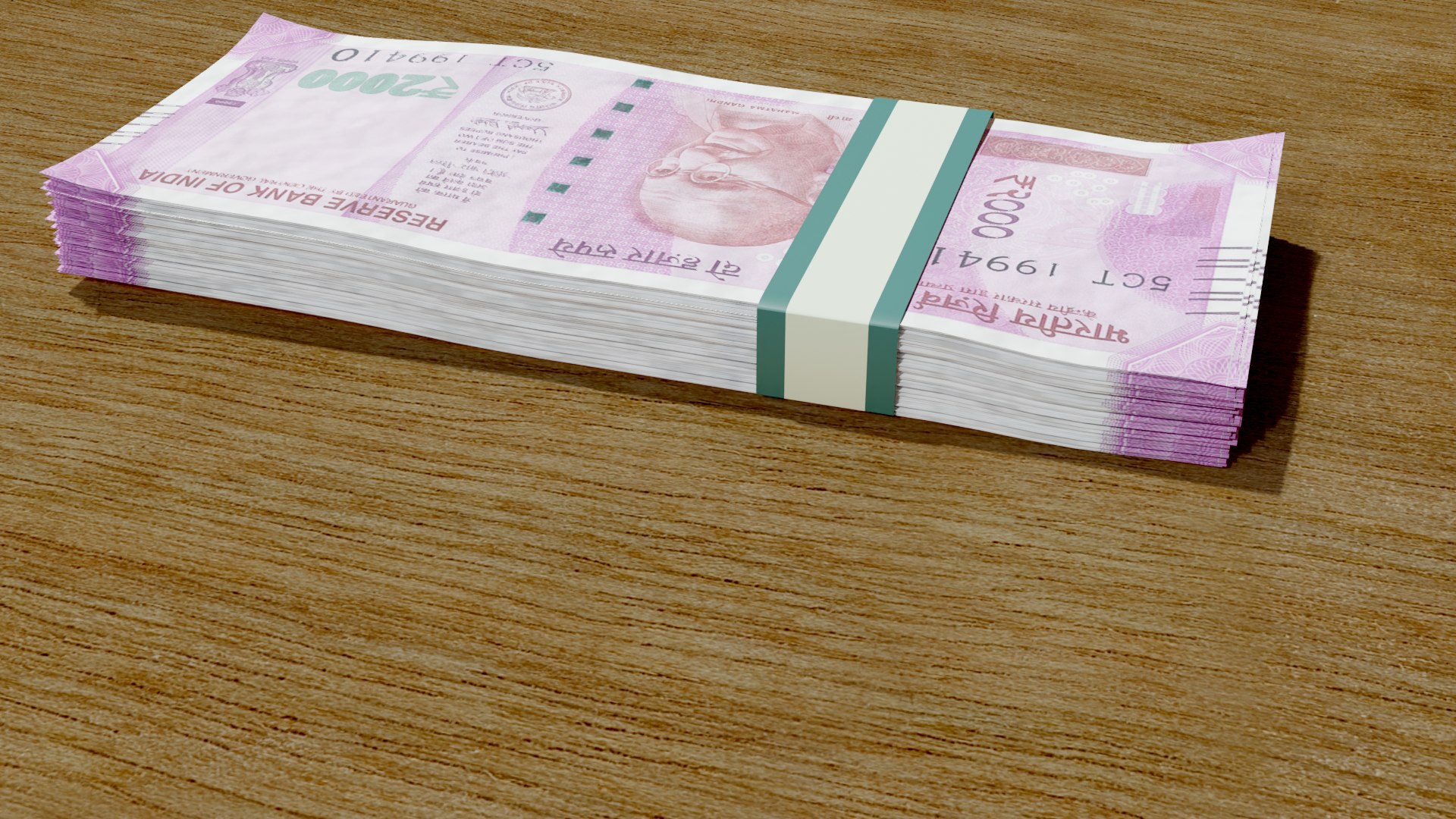 India Stack Rupees 3D Model - TurboSquid 1671639