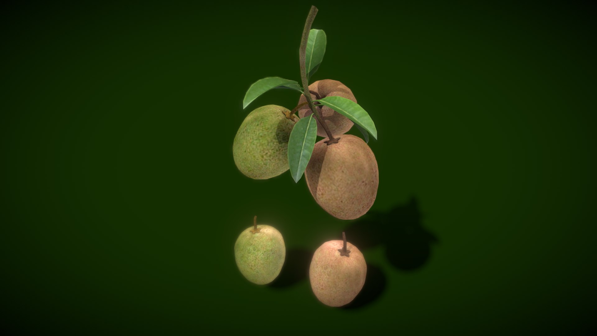 Collection Fruit Path 3 3D - TurboSquid 2134498