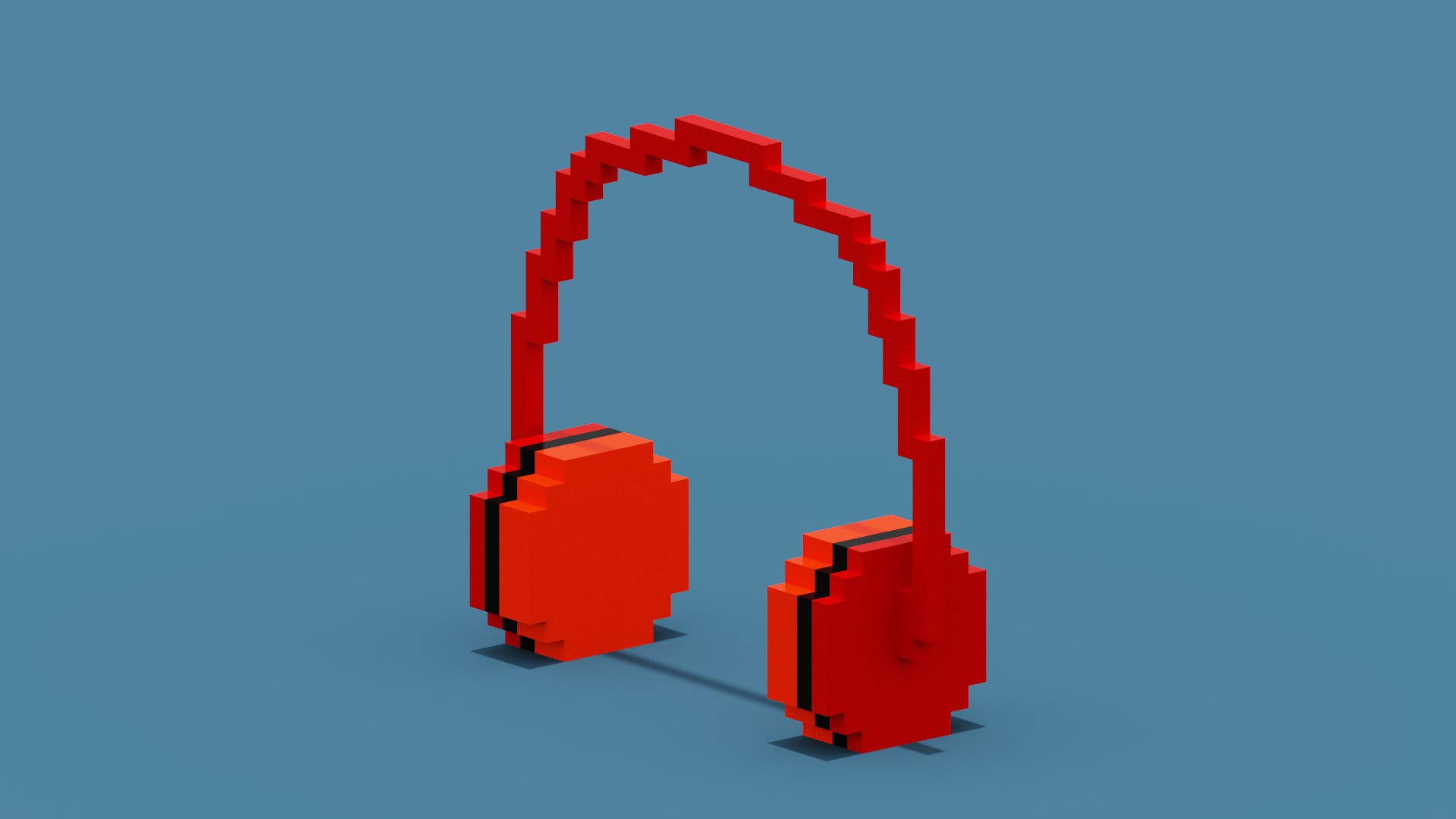 Headphones Low Poly 3D Model - TurboSquid 2029539
