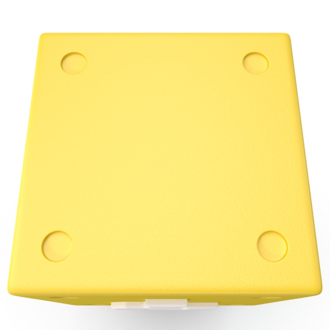 3d Super Mario Acorn Block Model