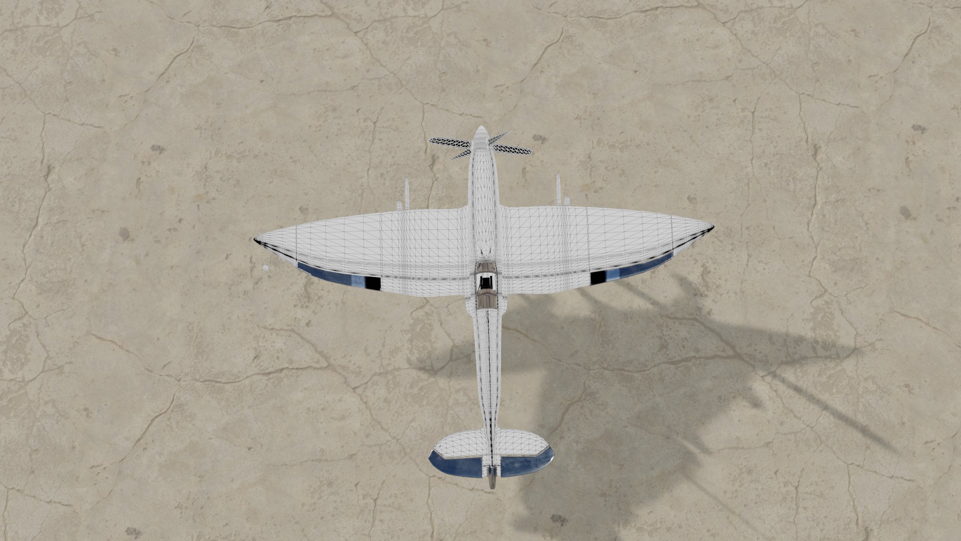 Spitfire Hf Mk Vii 3D Model - TurboSquid 1629897