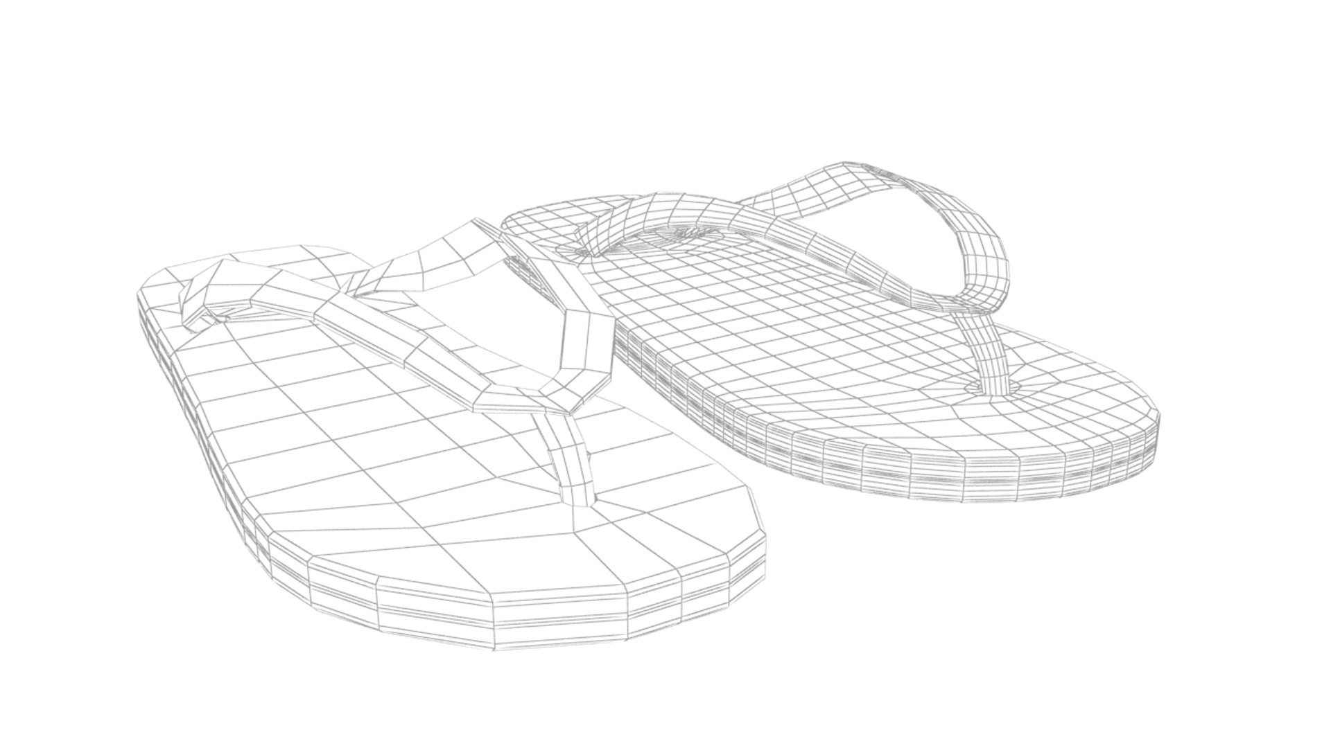 Sandals Sand 3d 3ds