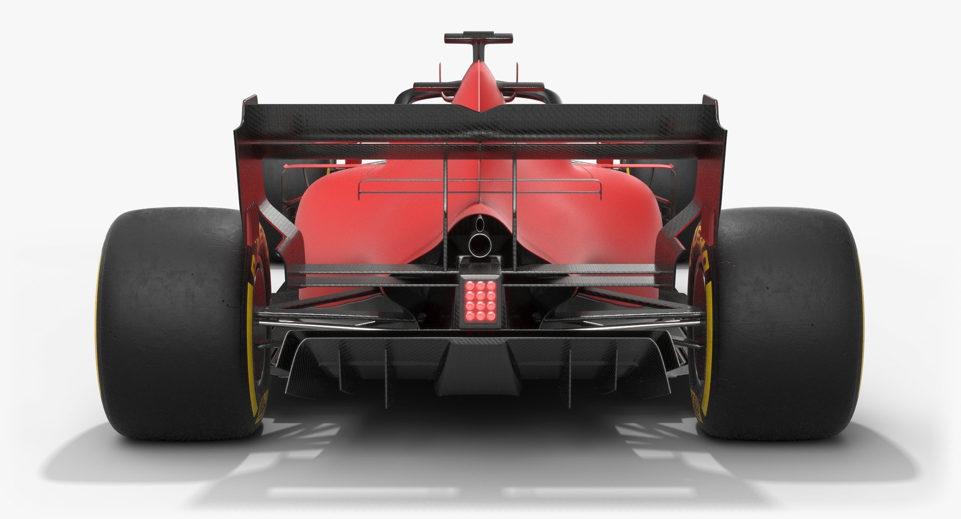 Formula 1 red race car 3D - TurboSquid 1511730