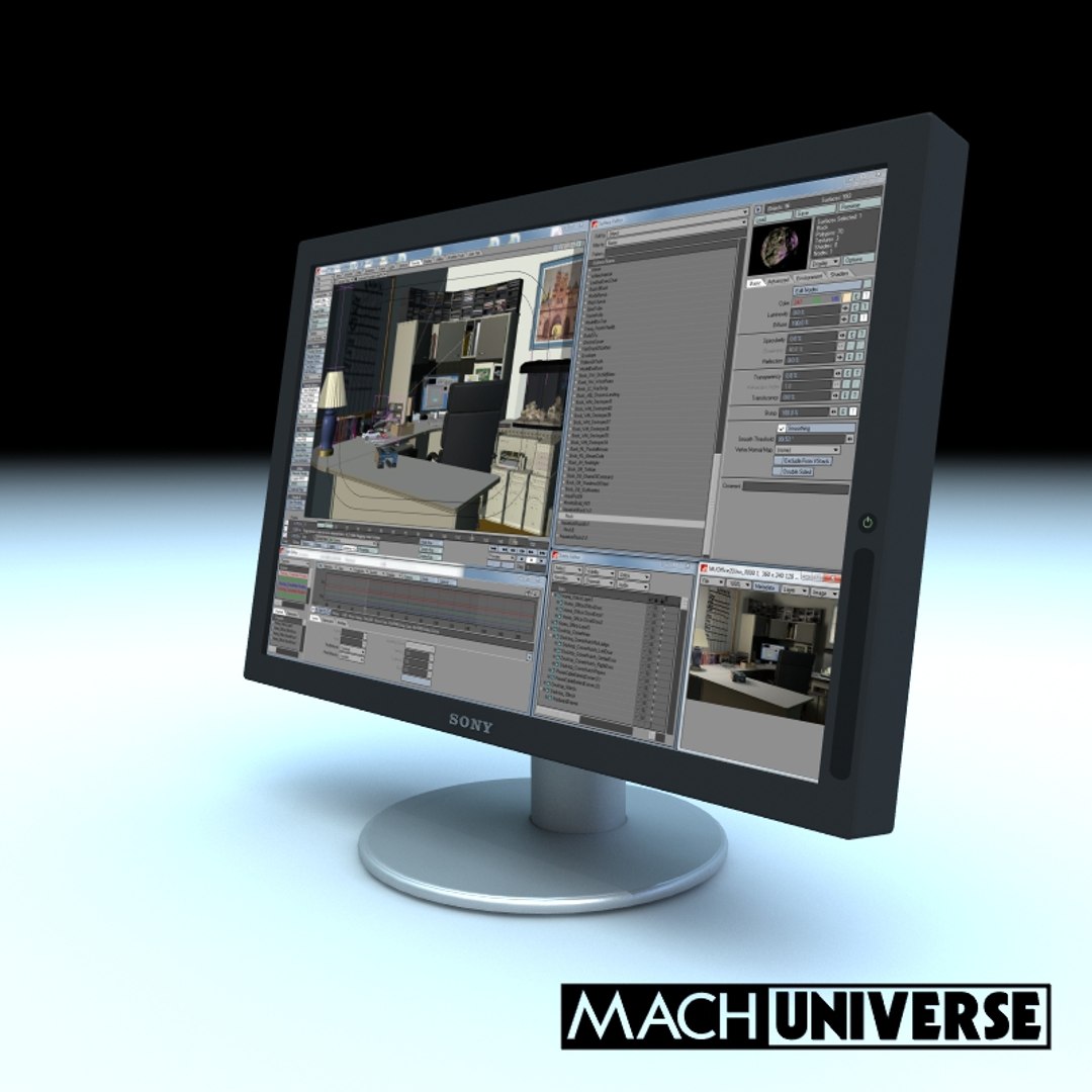 Sony Sdm-p234 B 23 3d Lw