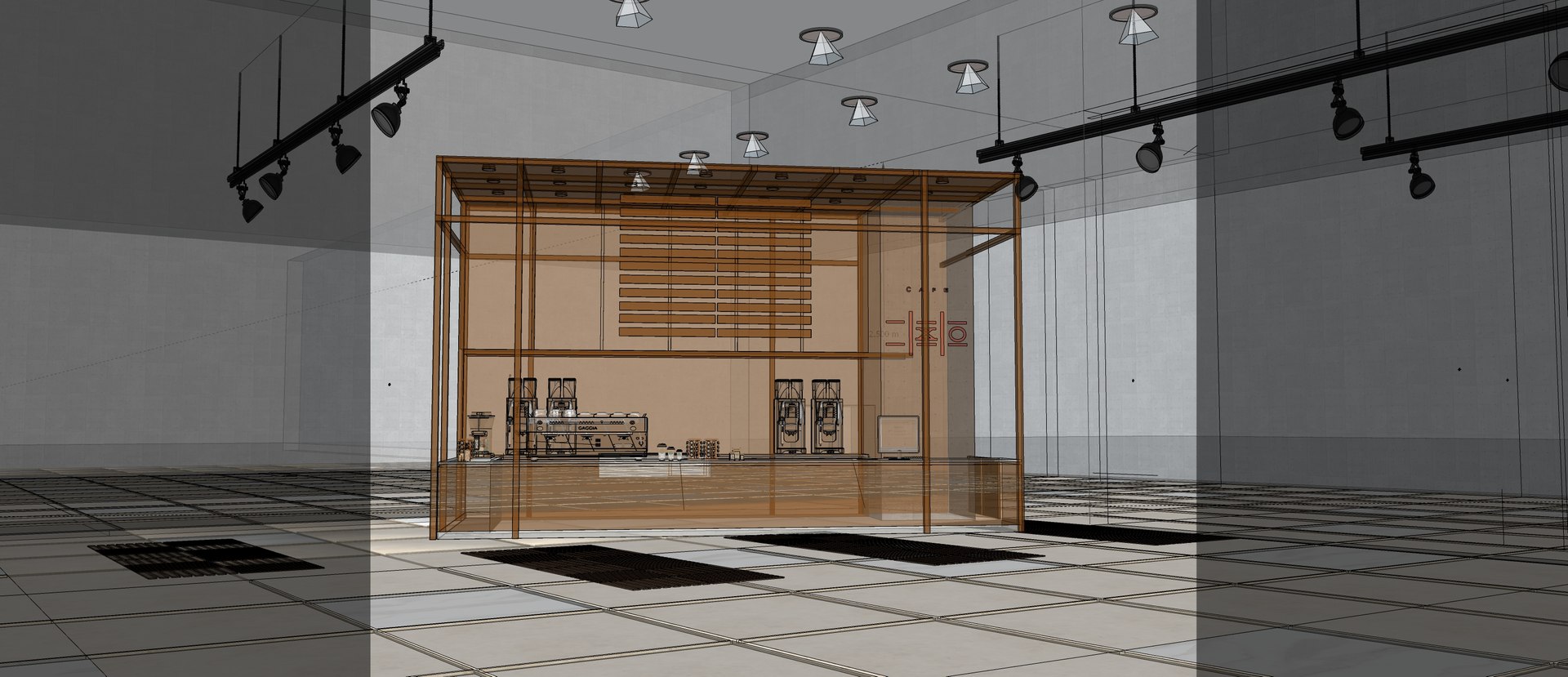 Cafe Bar 3D Model - TurboSquid 2054273