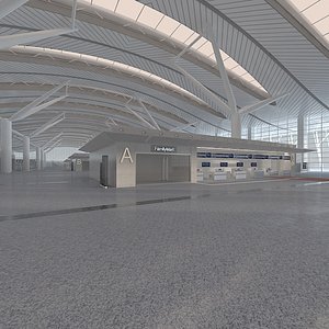 pier modelled 3d model