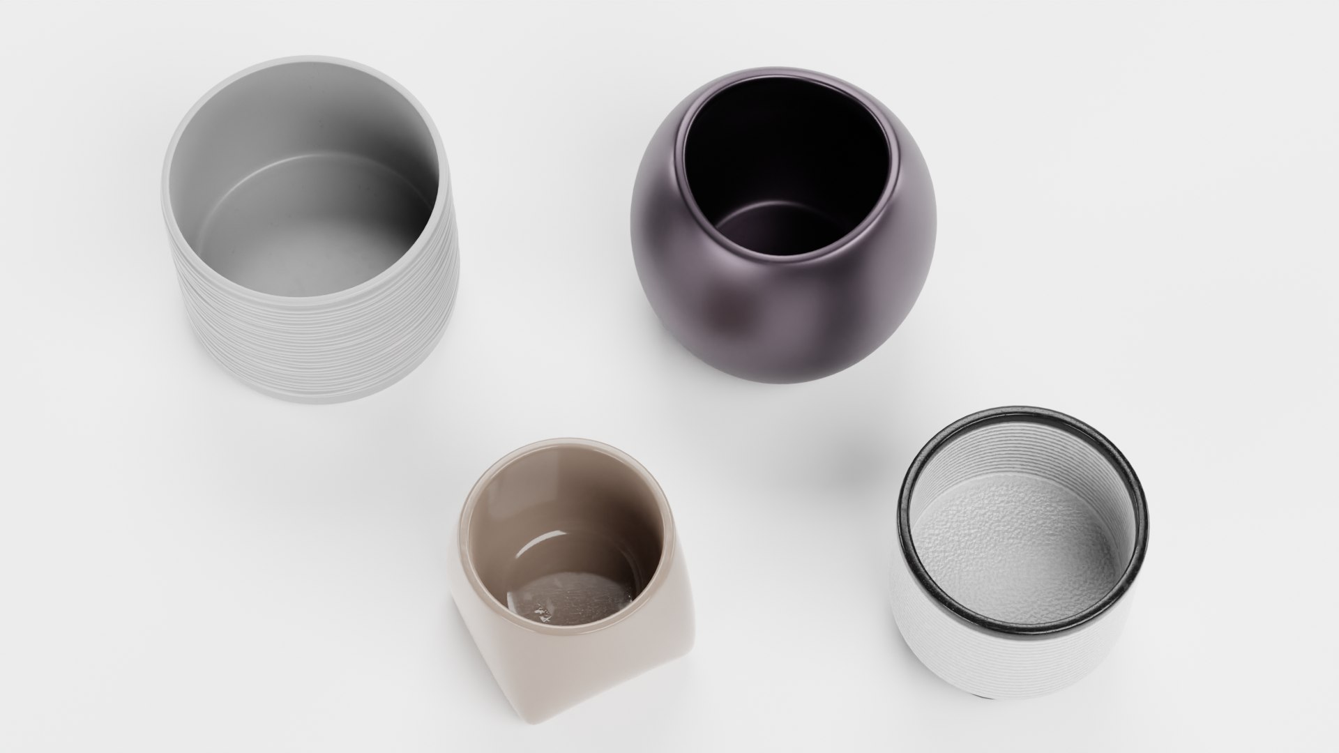 Pots 3D Model - TurboSquid 2100091
