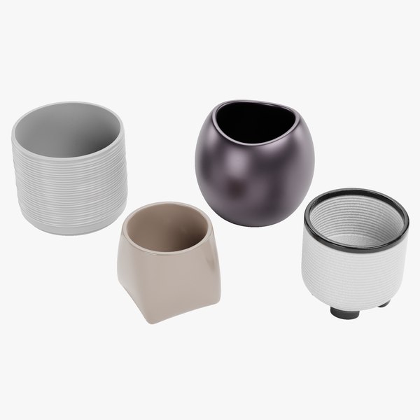 Flower Pot Blender Models for Download | TurboSquid