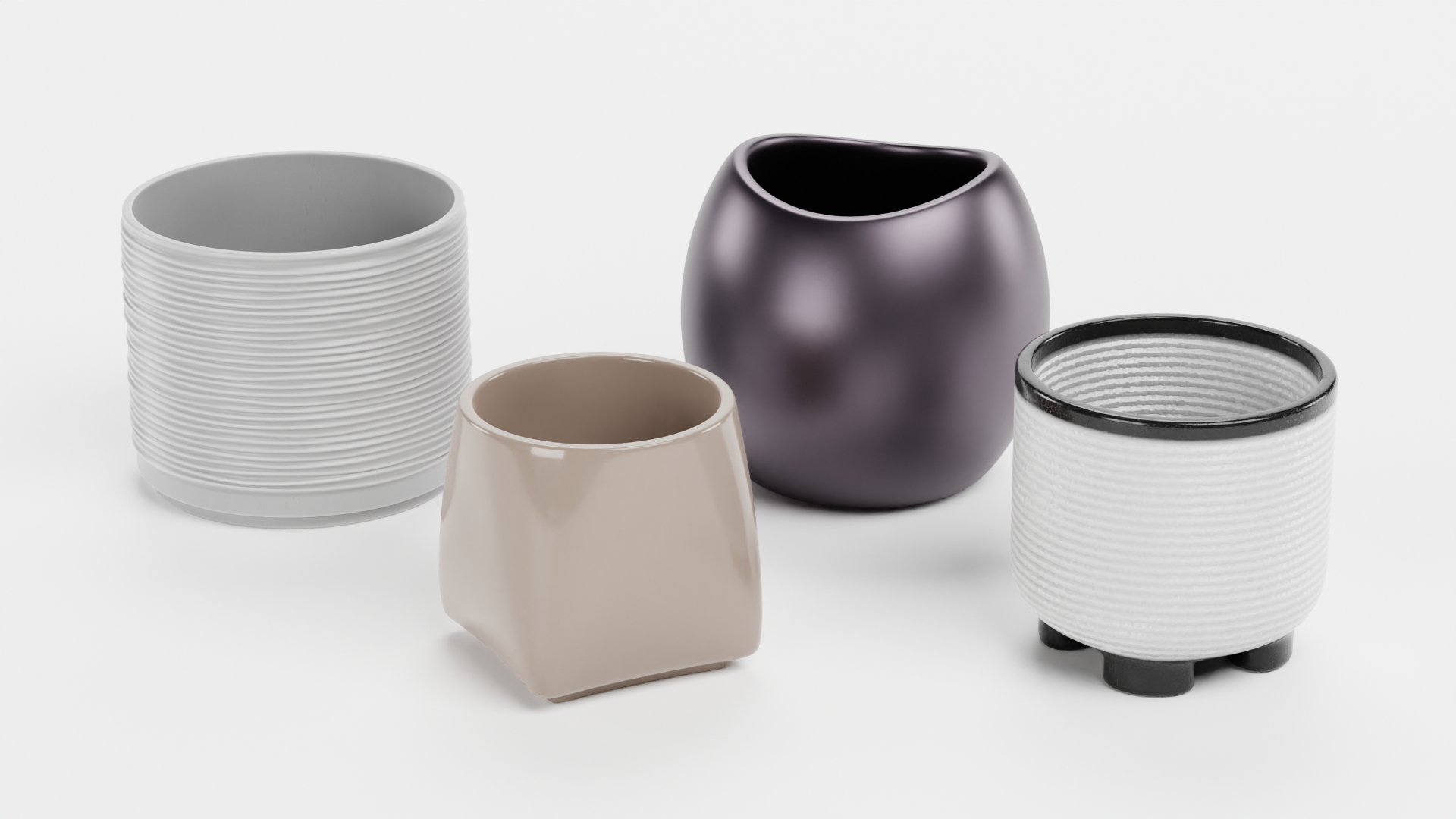 Pots 3D Model - TurboSquid 2100091