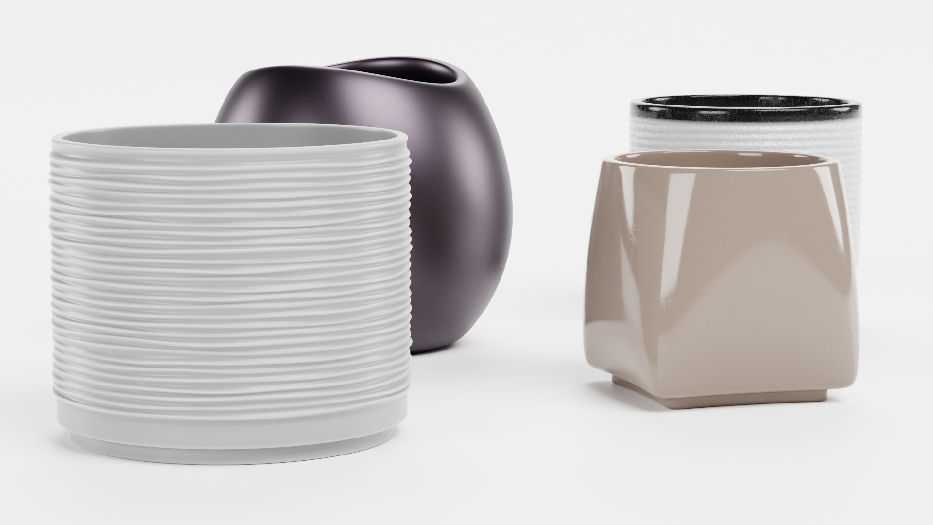 Pots 3D Model - TurboSquid 2100091