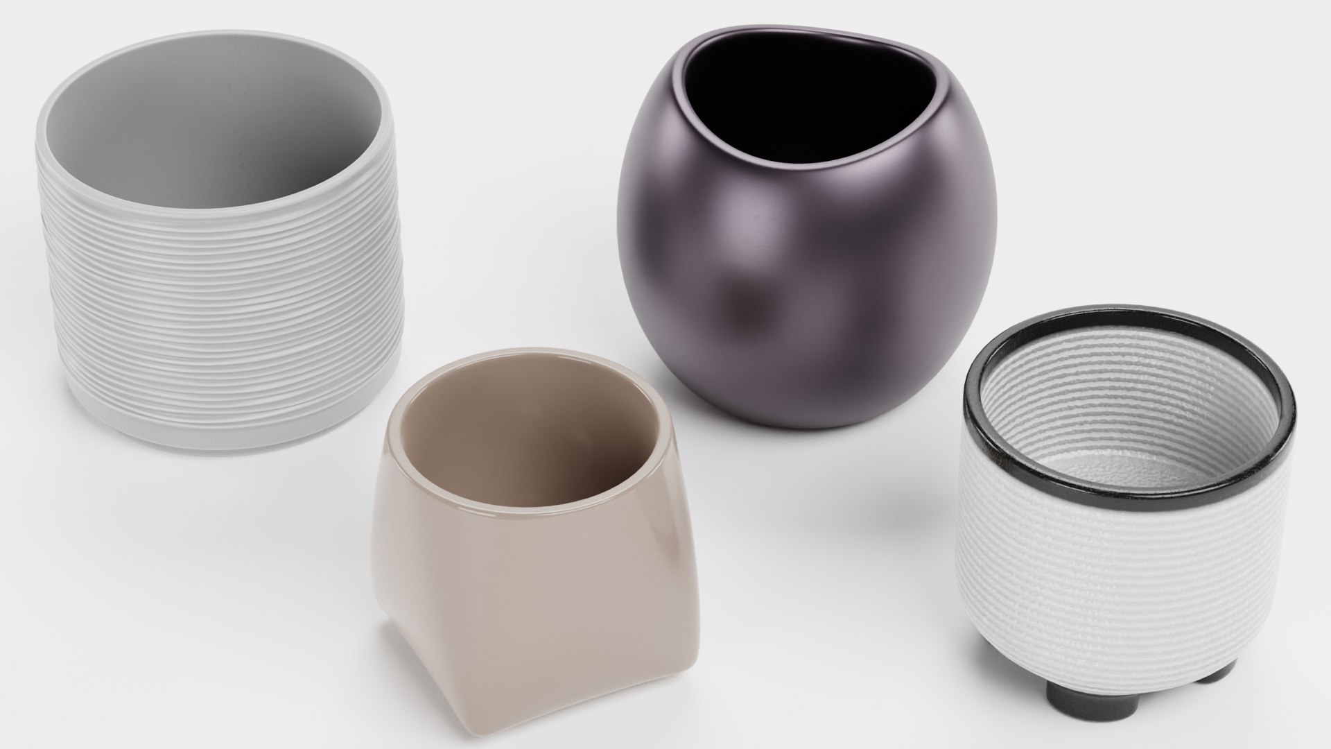 Pots 3D Model - TurboSquid 2100091