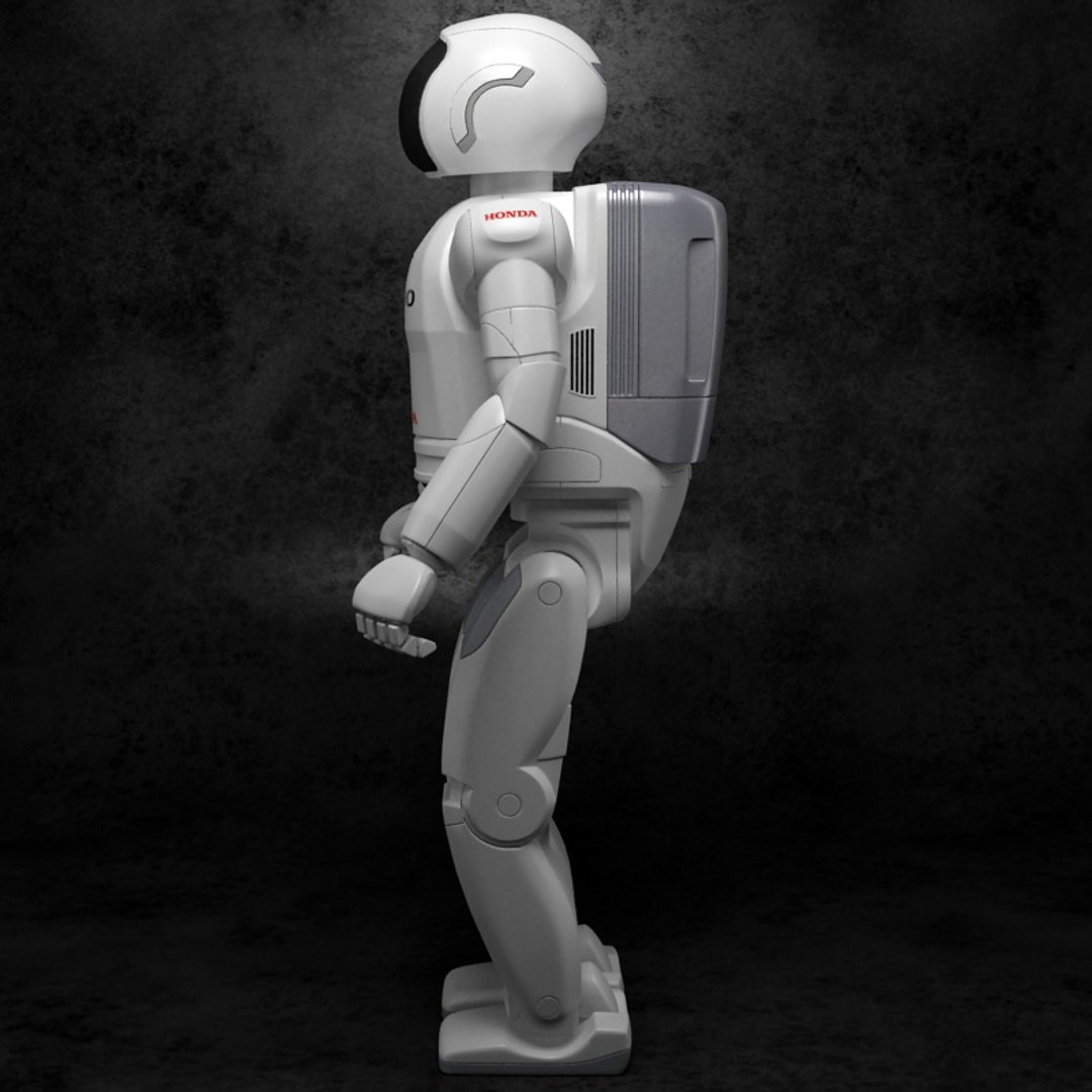 3dsmax Robots Robosapien Asimo