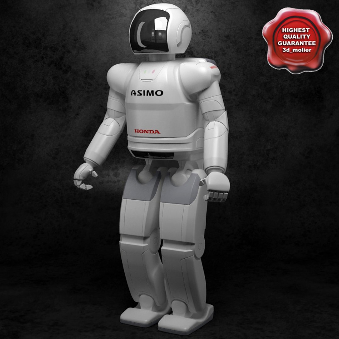 3dsmax Robots Robosapien Asimo