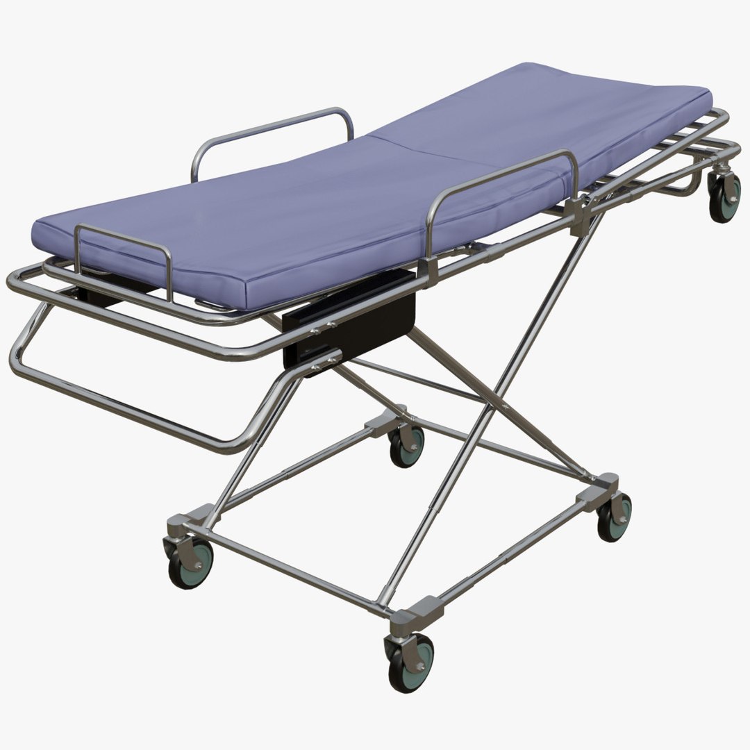 3D Rolling Stretcher 1A model - TurboSquid 2107824