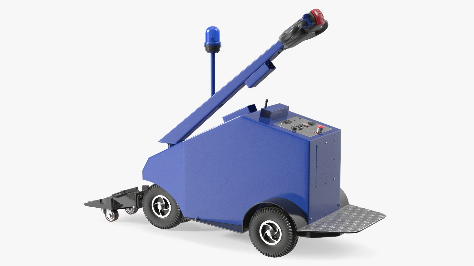 3D Electric Trolley Mover Blue - TurboSquid 2095461