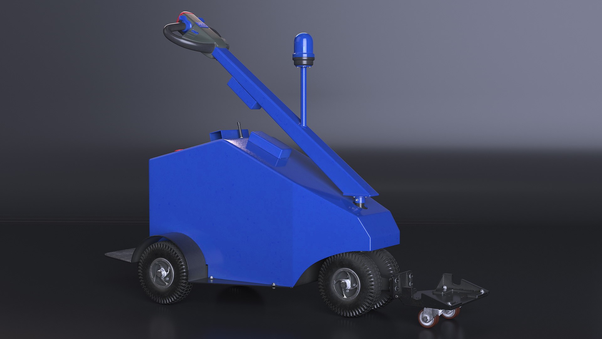 3D Electric Trolley Mover Blue - TurboSquid 2095461