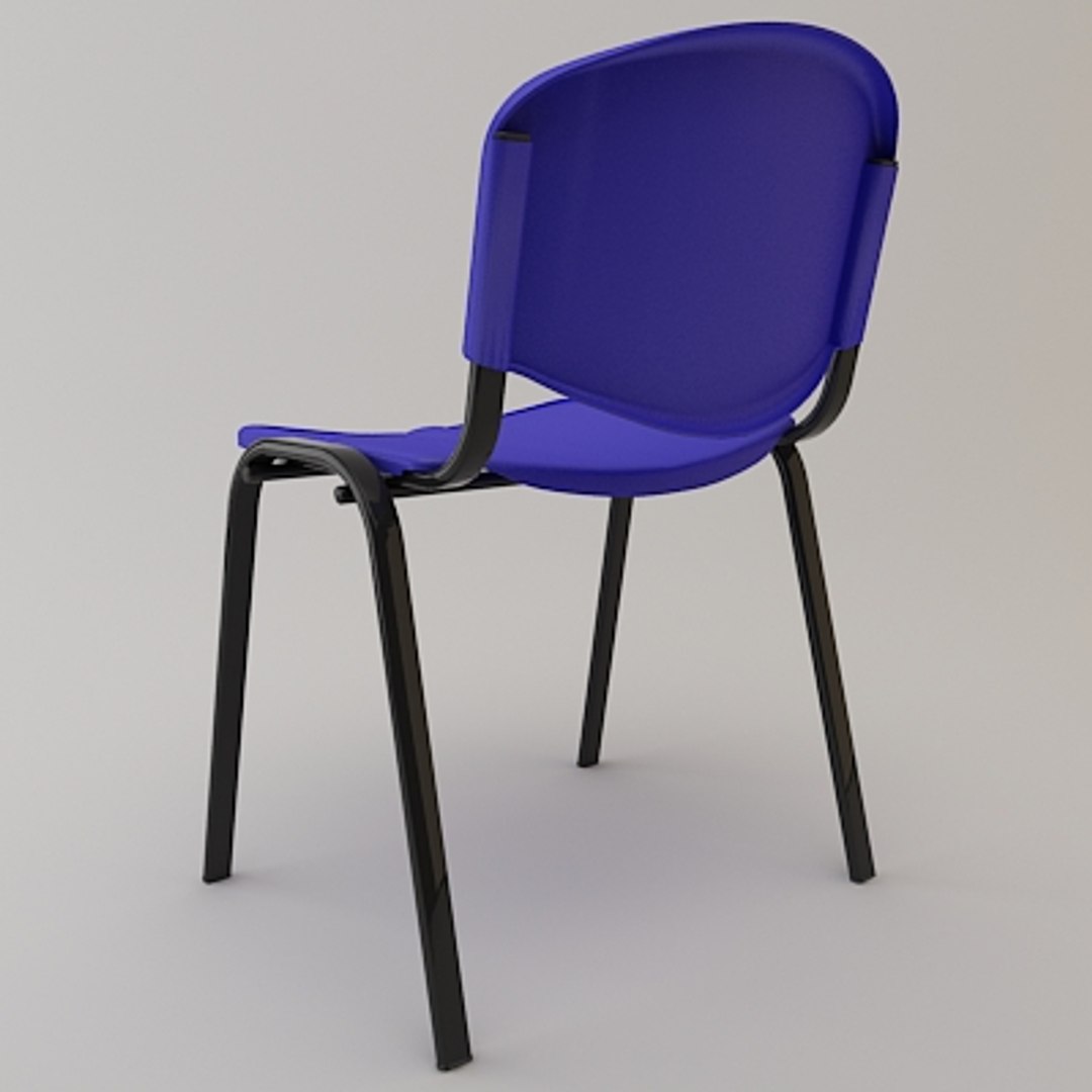 reception chair design 3d model