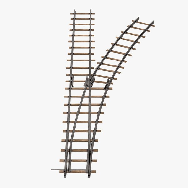 Railroad Track Blender Models for Download | TurboSquid