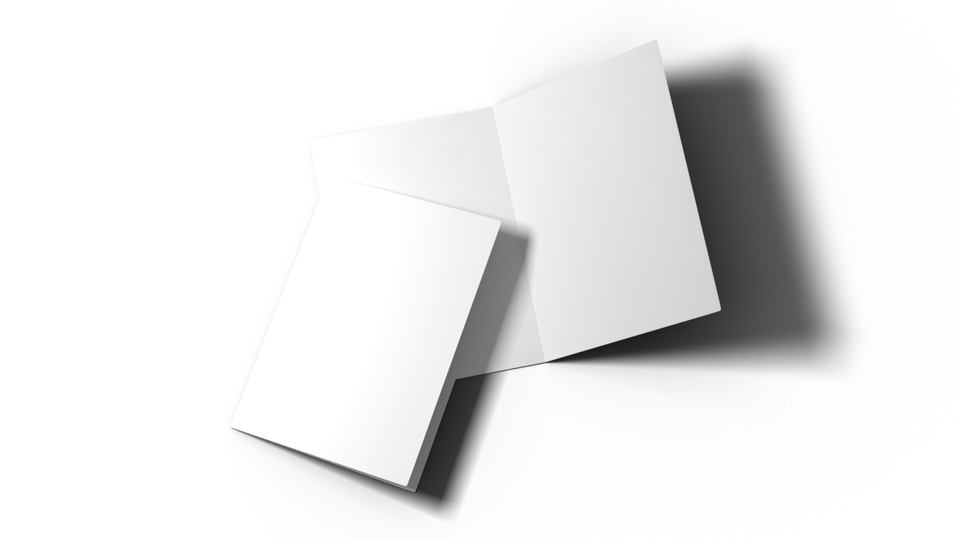 3D Leaflet Half - TurboSquid 1511555
