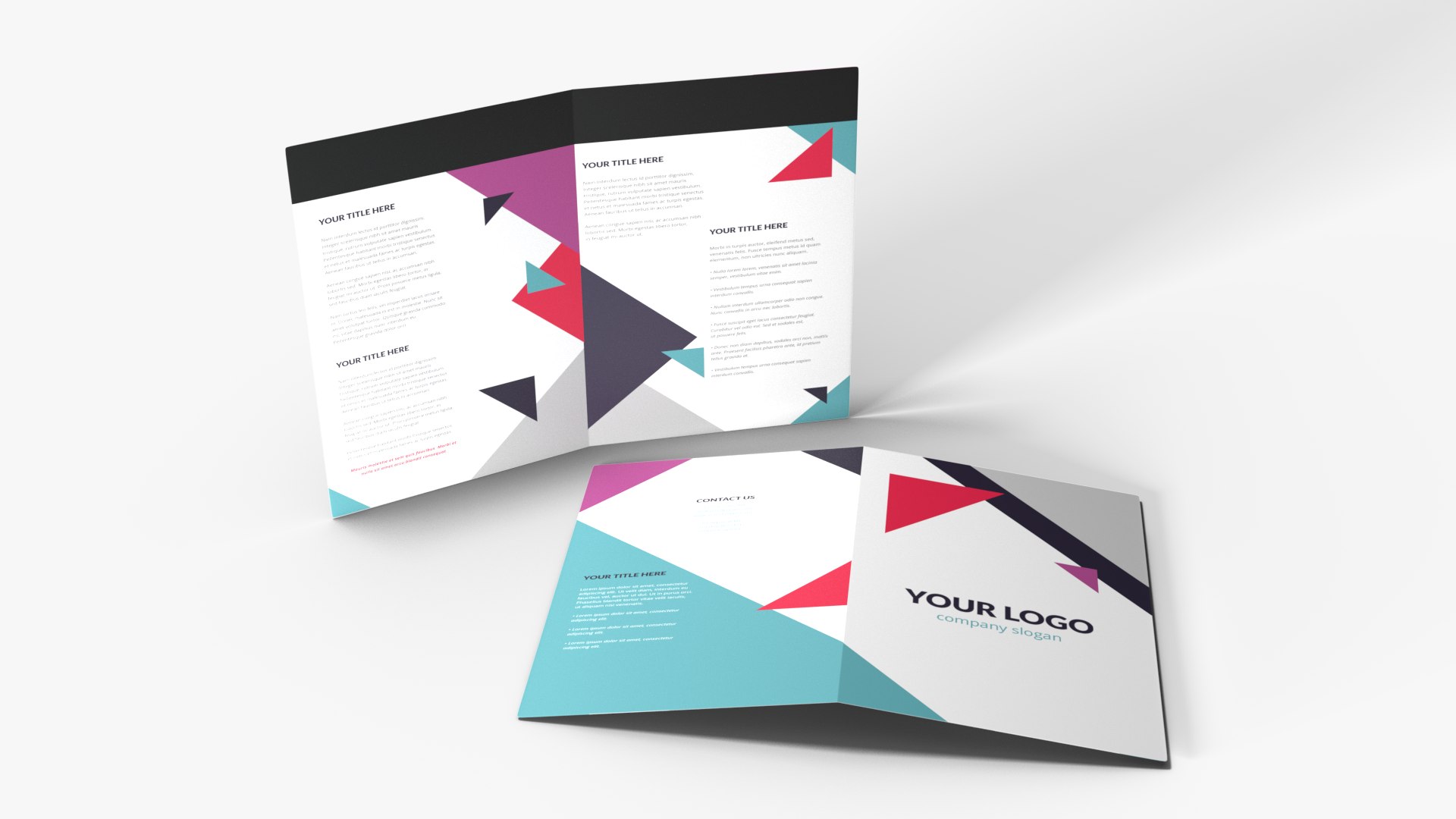 3D Leaflet Half - TurboSquid 1511555