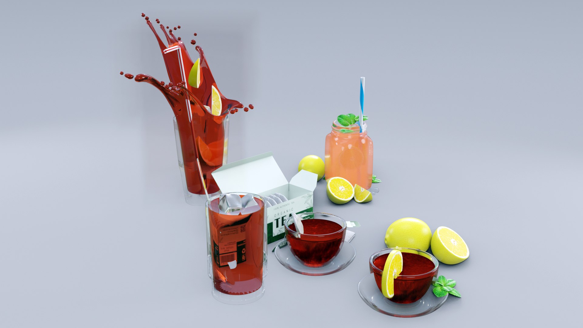 3D Tea Pack 001 - TurboSquid 2247064