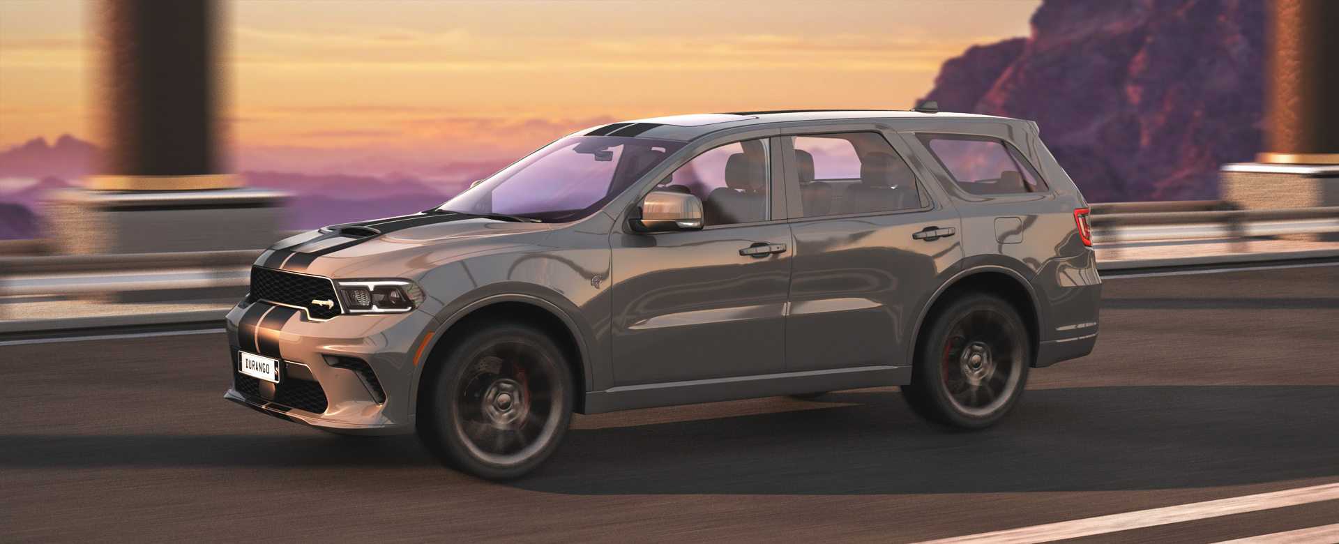 Realistic Dodge Durango Srt Model - TurboSquid 1660690