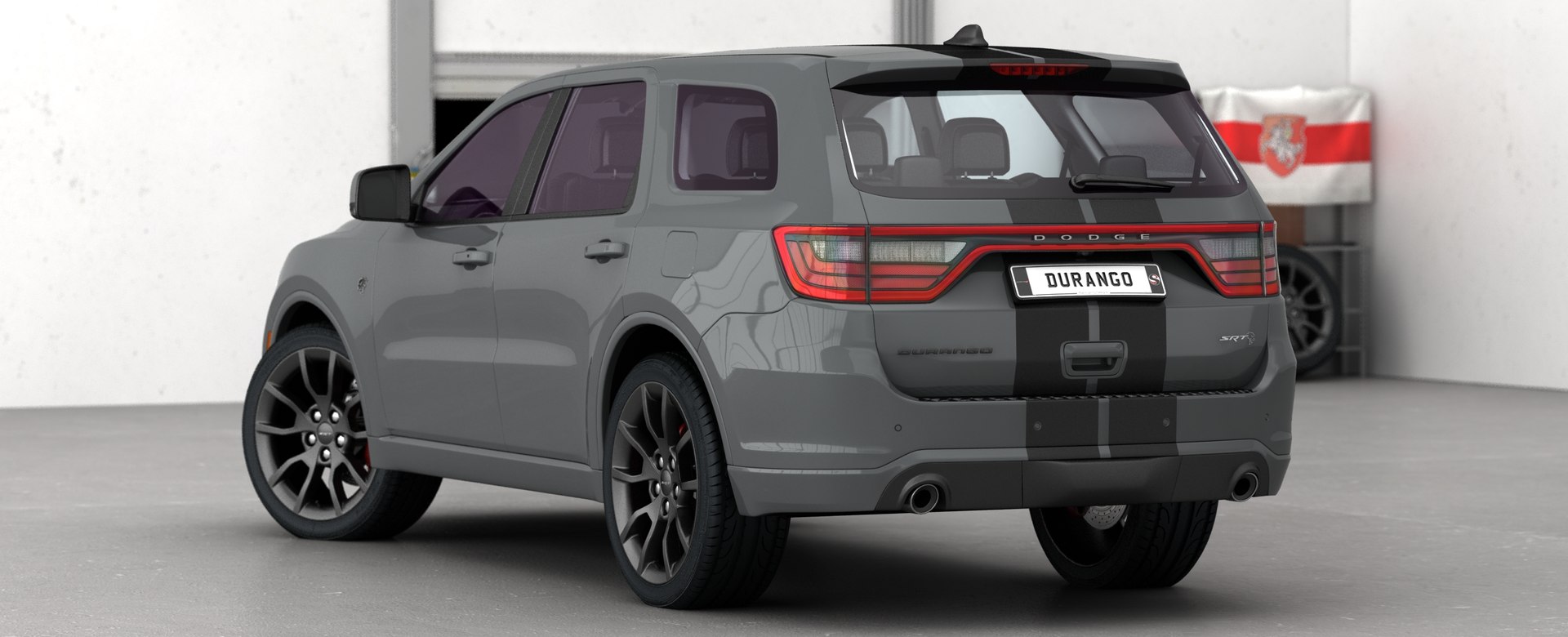Realistic Dodge Durango Srt Model - TurboSquid 1660690