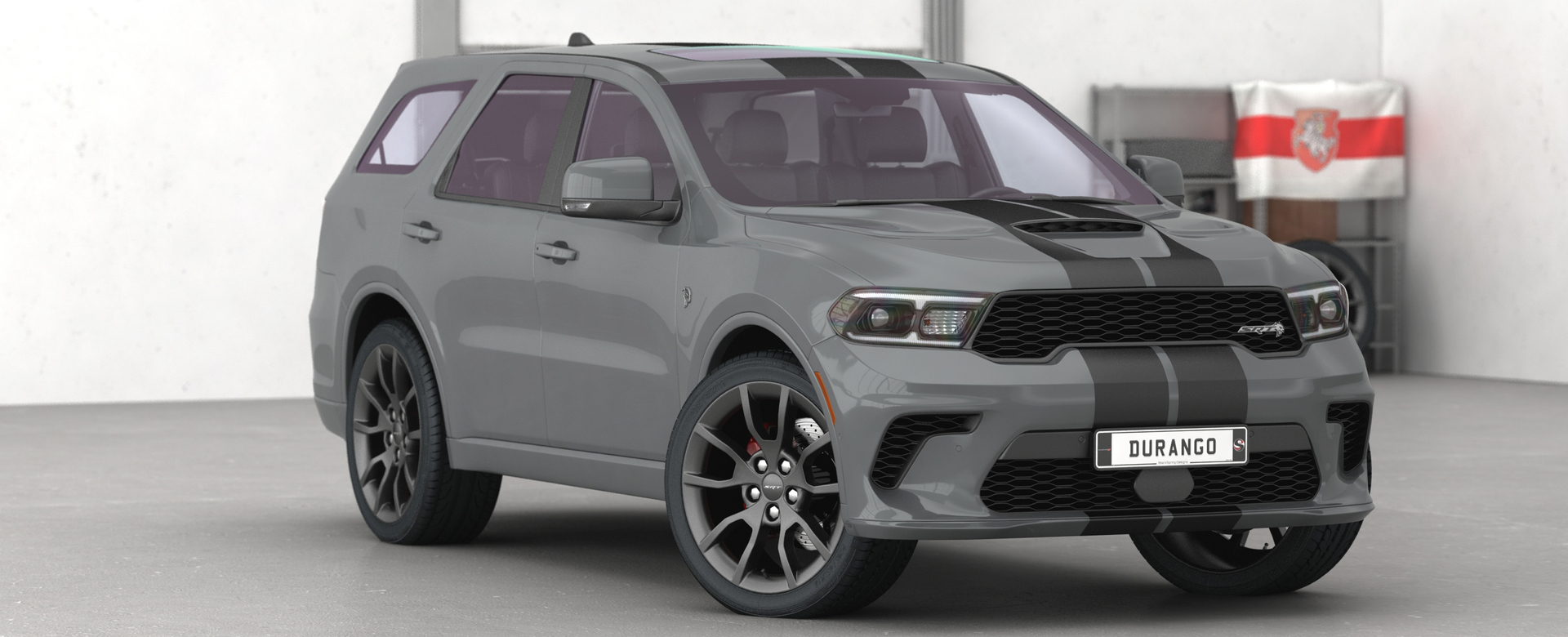 Realistic Dodge Durango Srt Model - TurboSquid 1660690