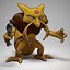 Kadabra Pokemon 3d Model