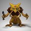 Kadabra Pokemon 3d Model