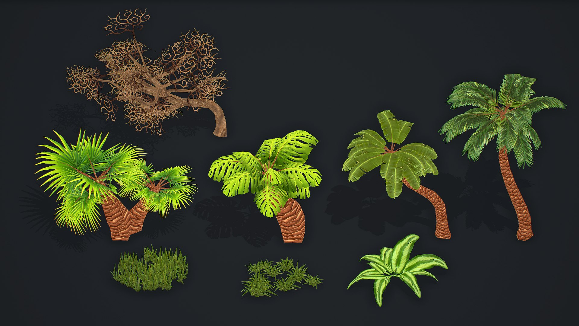 Stylized Tree 3D model - TurboSquid 2134350