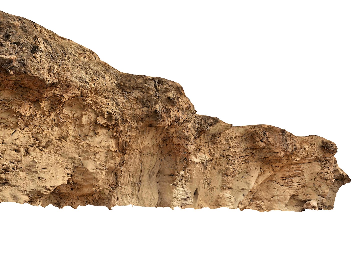 3D Sand Cliff - TurboSquid 1833214