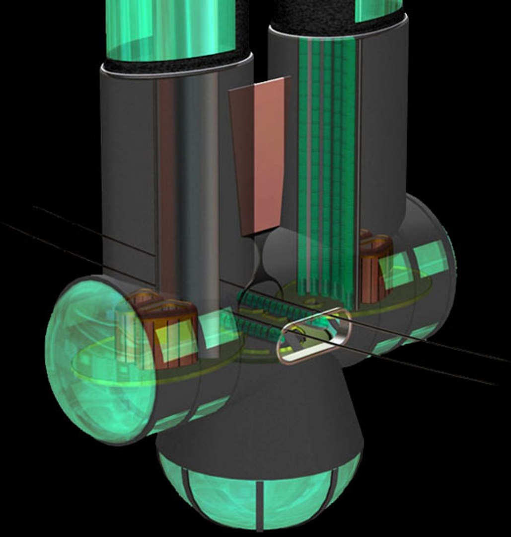3d tycho space station virtual city model