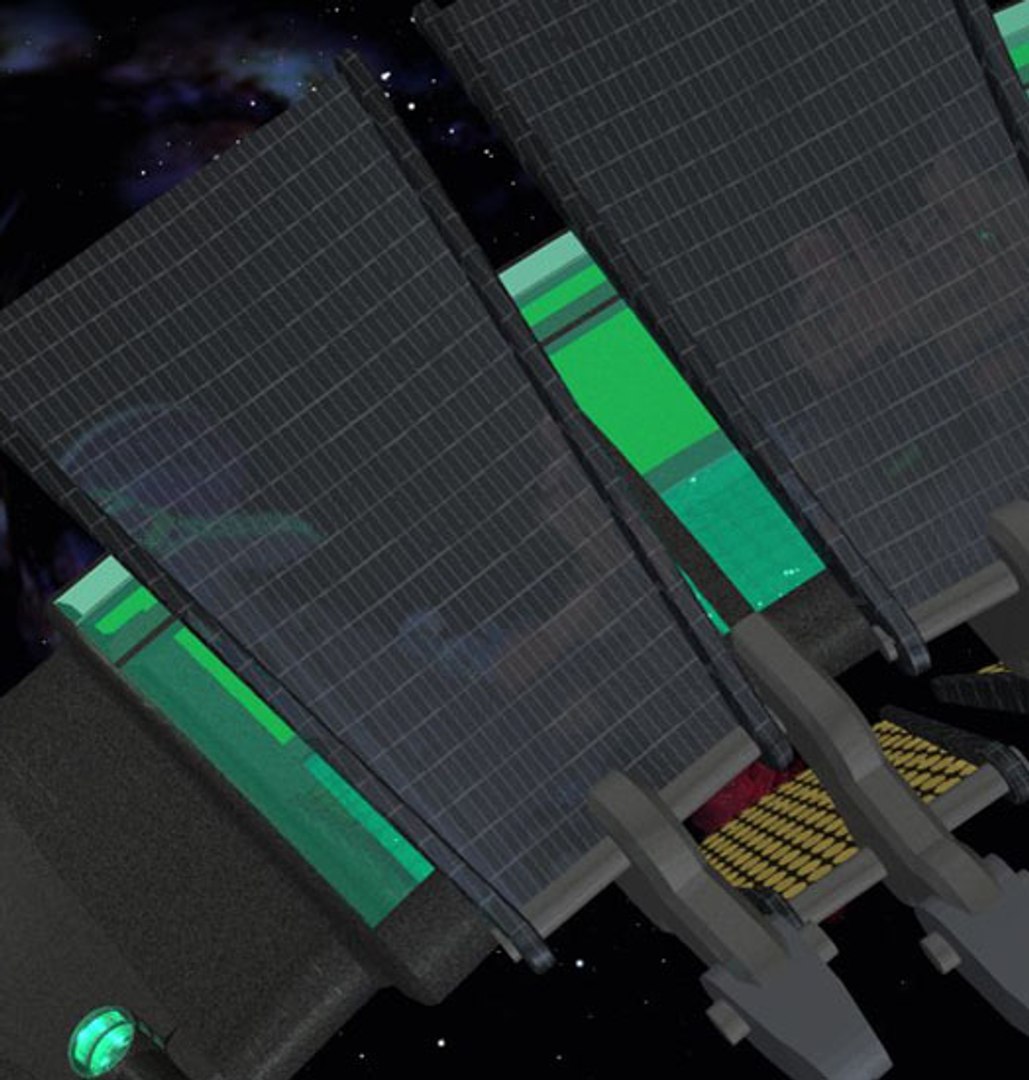 3d tycho space station virtual city model