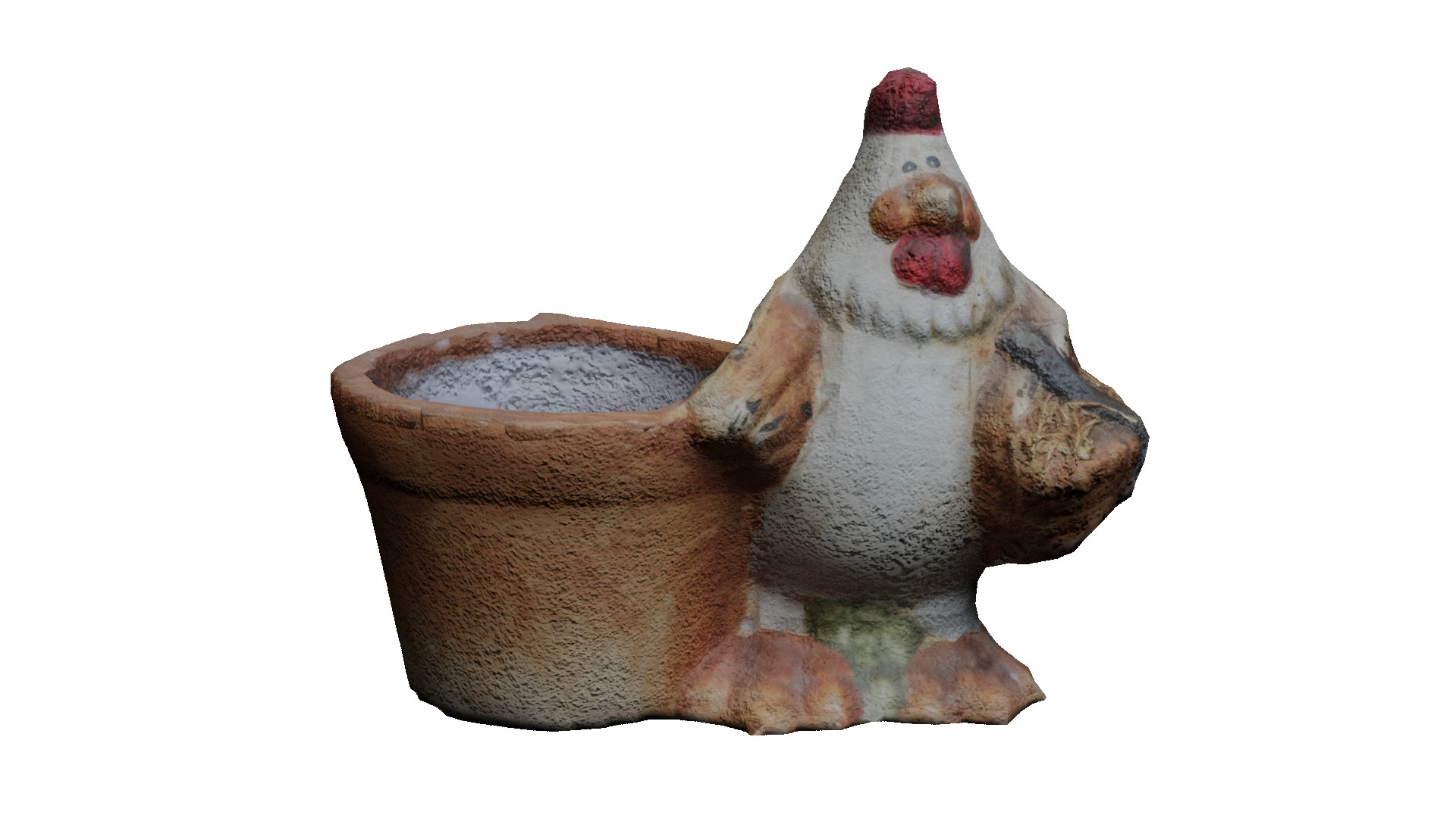 Rooster Photoscan Clay 3D Model - TurboSquid 1689824