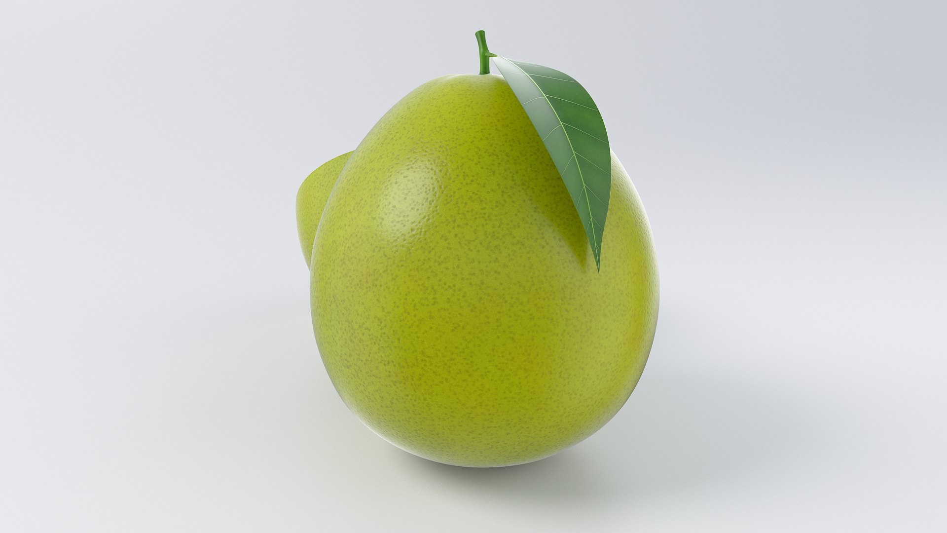 Cartoon Pomelo 3D - TurboSquid 2091303